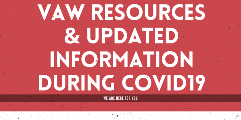 VAW Resources in Hamilton During the Pandemic – WAWG